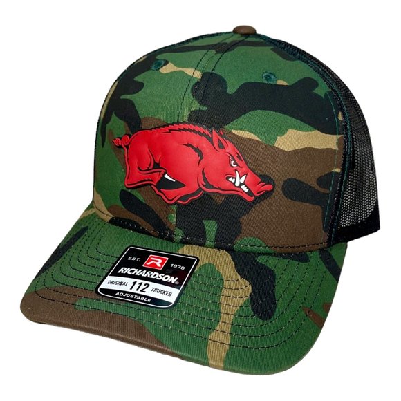 Nike | Accessories | Arkansas Razorbacks 3d Snapback Trucker Hat Army ...